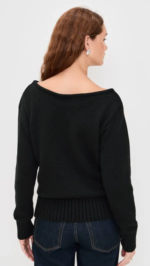 ALIGNE Knitted V-neck Sweater