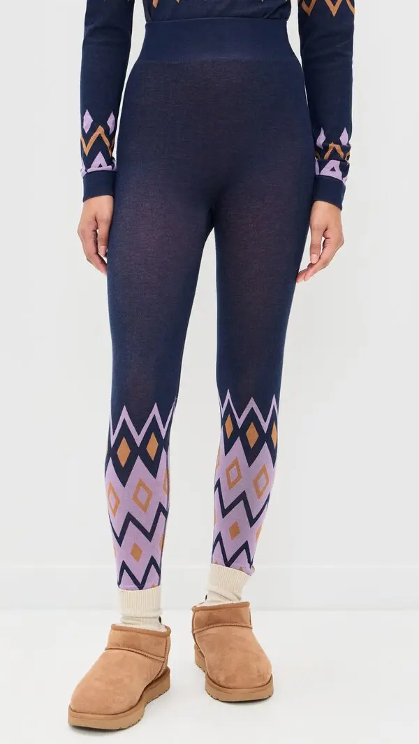 Sweaty Betty Modal Jacquard Base Layer Leggings