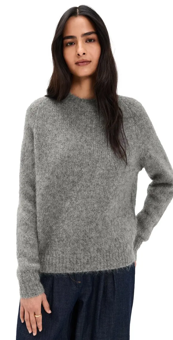 JAMIE HALLER Crew Neck Sweater