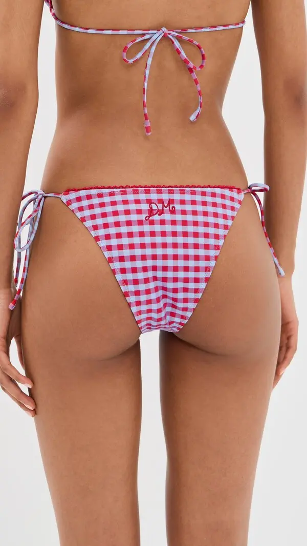 DAMSON MADDER Tie Side Bikini Bottoms