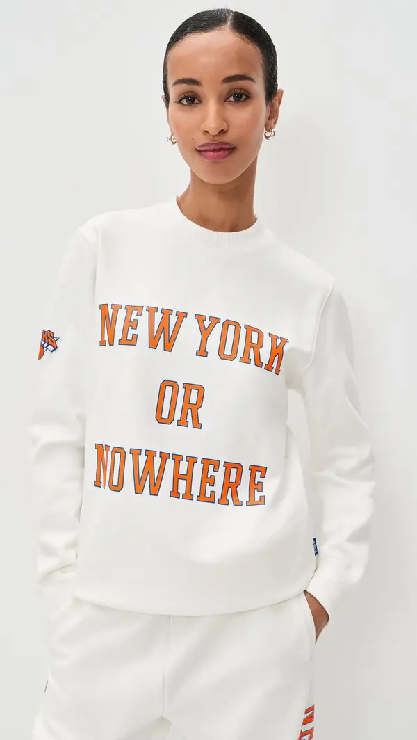 NEW YORK OR NOWHERE Knicks Classic Crewneck
