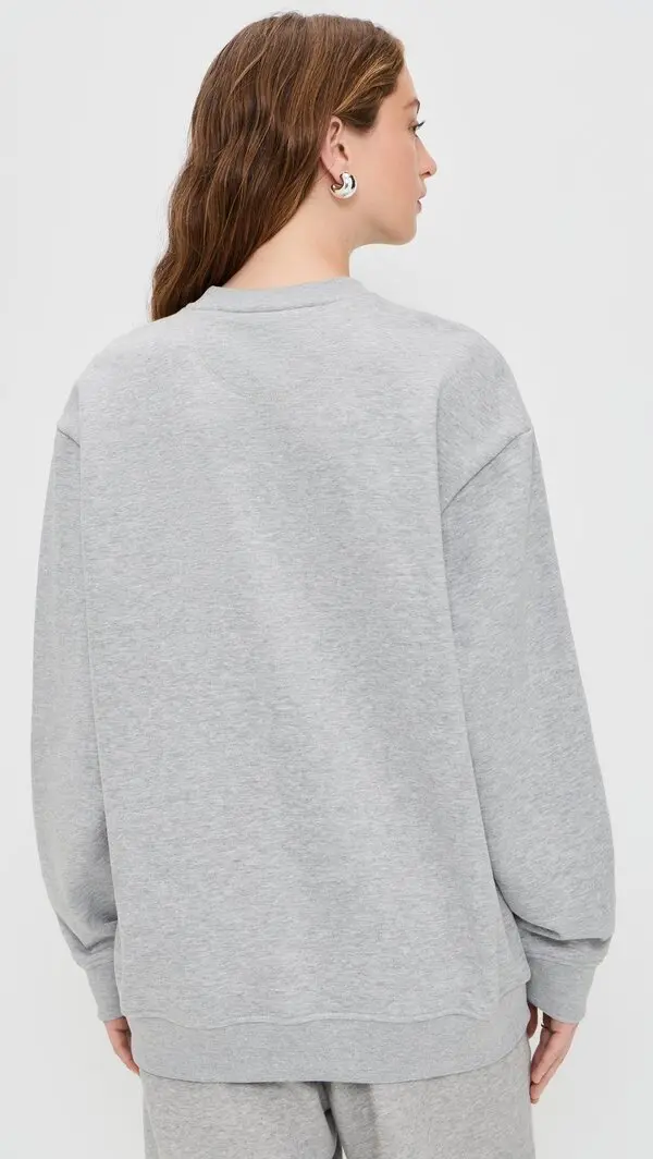 Adidas Essentials Crew Long Oversized Fleece