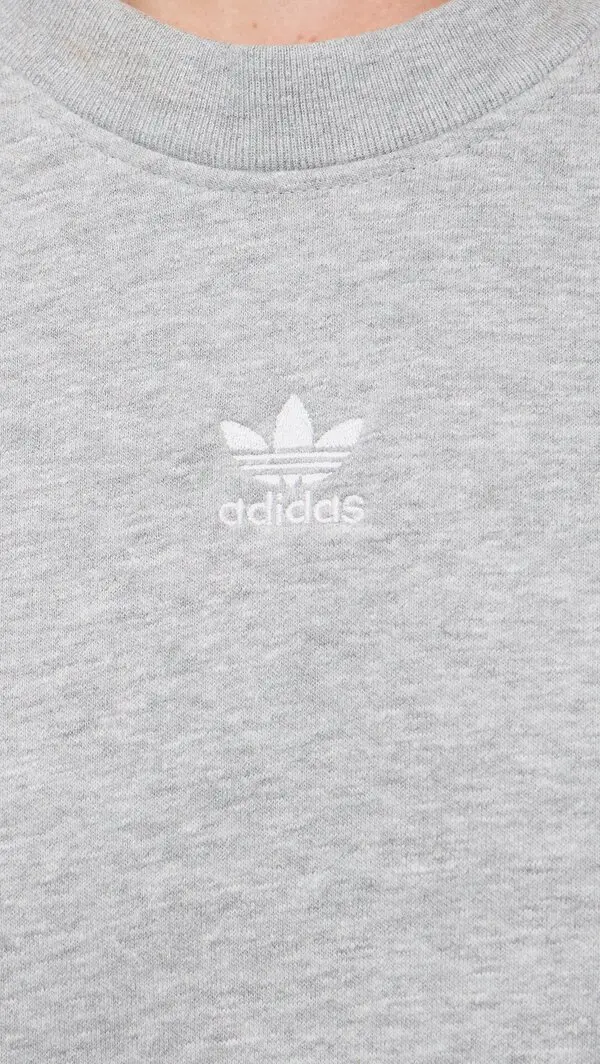 Adidas Essentials Crew Long Oversized Fleece