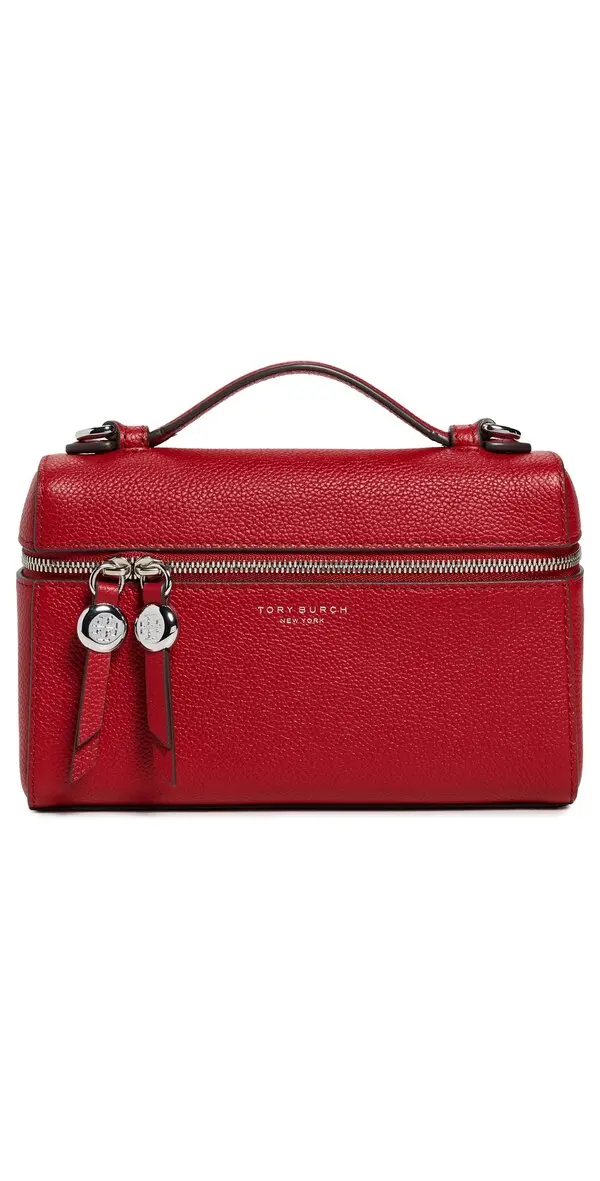Tory Burch Romy Slim Top Handle Bag - Tory Red