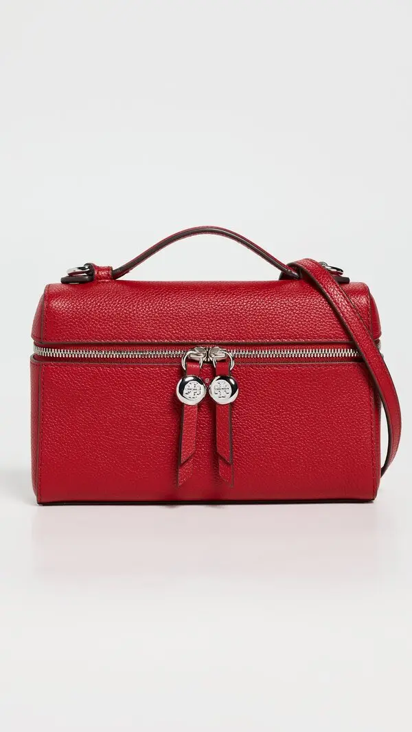 Tory Burch Romy Slim Top Handle Bag - Tory Red