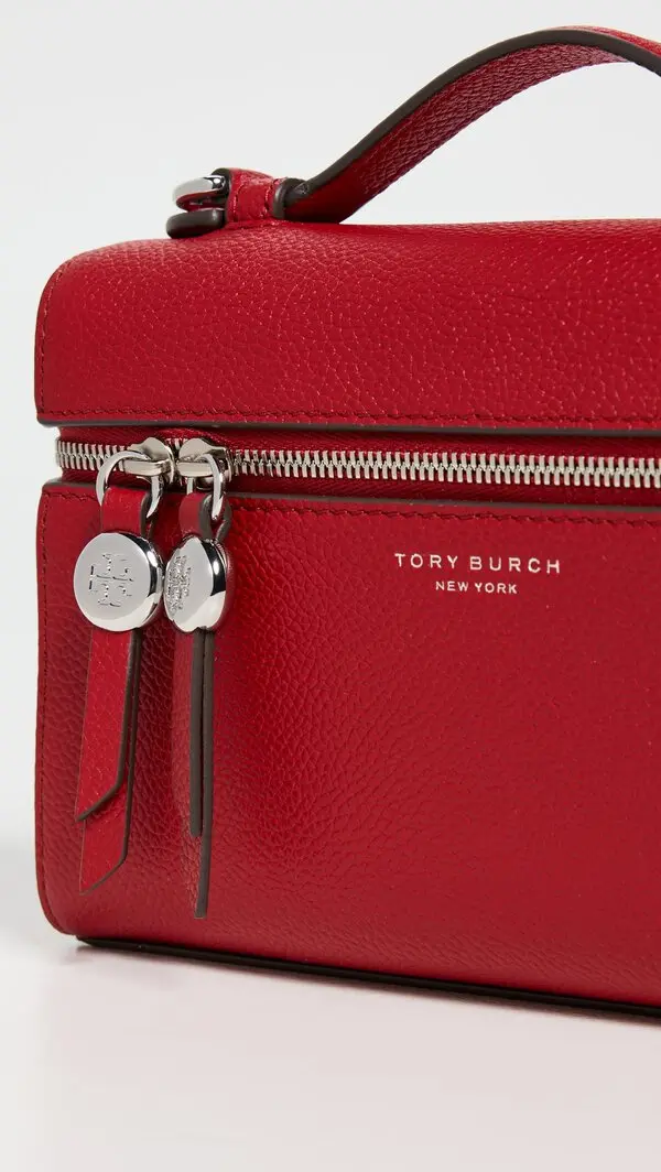 Tory Burch Romy Slim Top Handle Bag - Tory Red