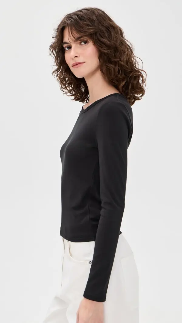 Z Supply Second Skin Crew Tee - Black