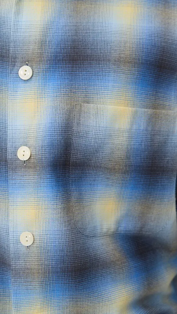 AARON LEVINE Shadow Flannel Shirt
