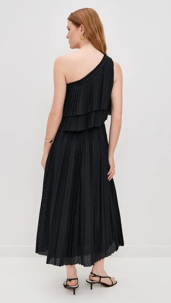Ulla Johnson Agneta One-shoulder Midi Dress