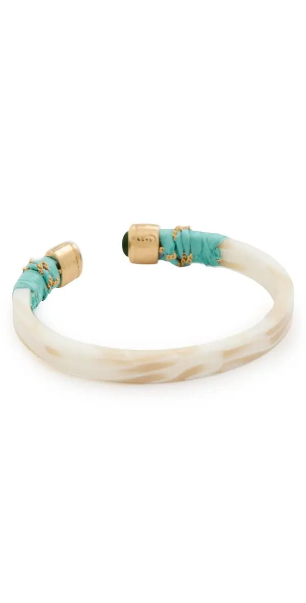 Gas Bijoux Acetate Bangle Bracelet - Turquoise