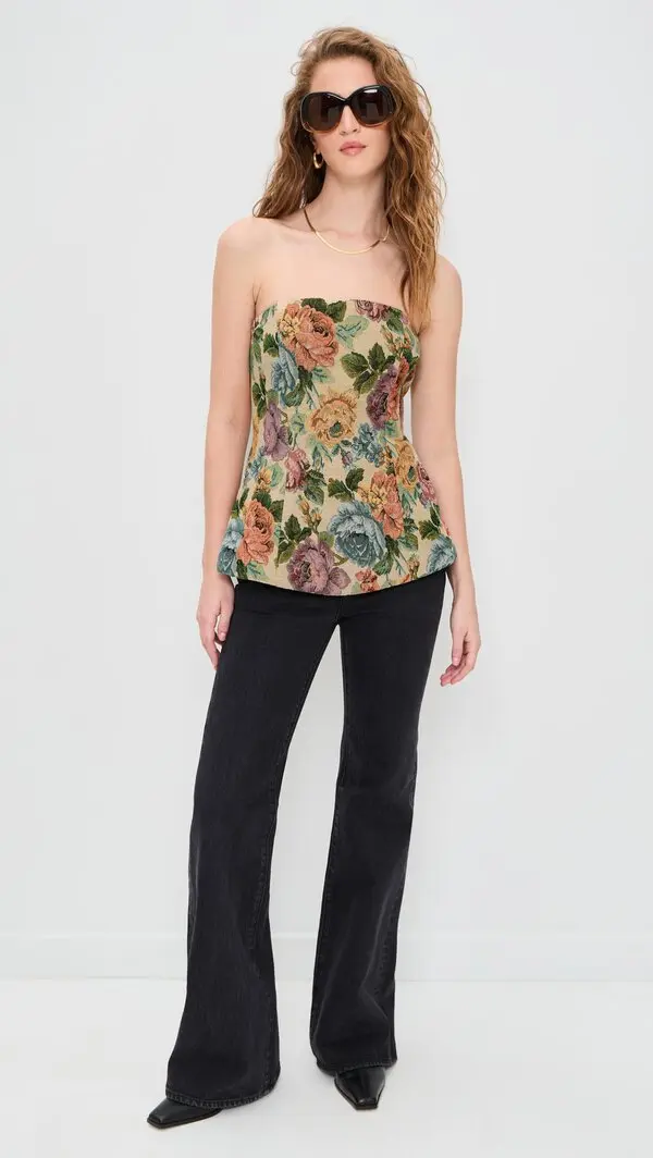 Line & Dot Cambria Strapless Top