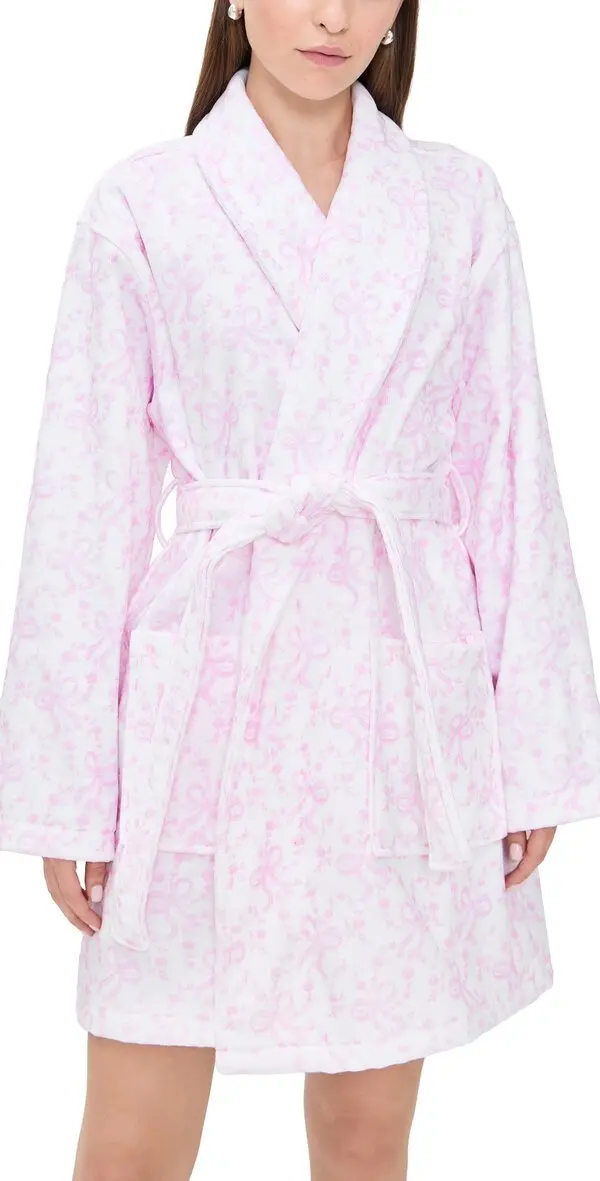 LoveShackFancy Indie Bathrobe - Chantilly