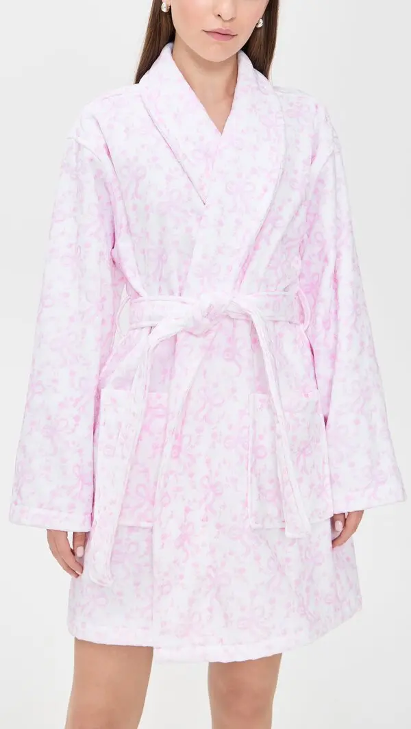LoveShackFancy Indie Bathrobe - Chantilly