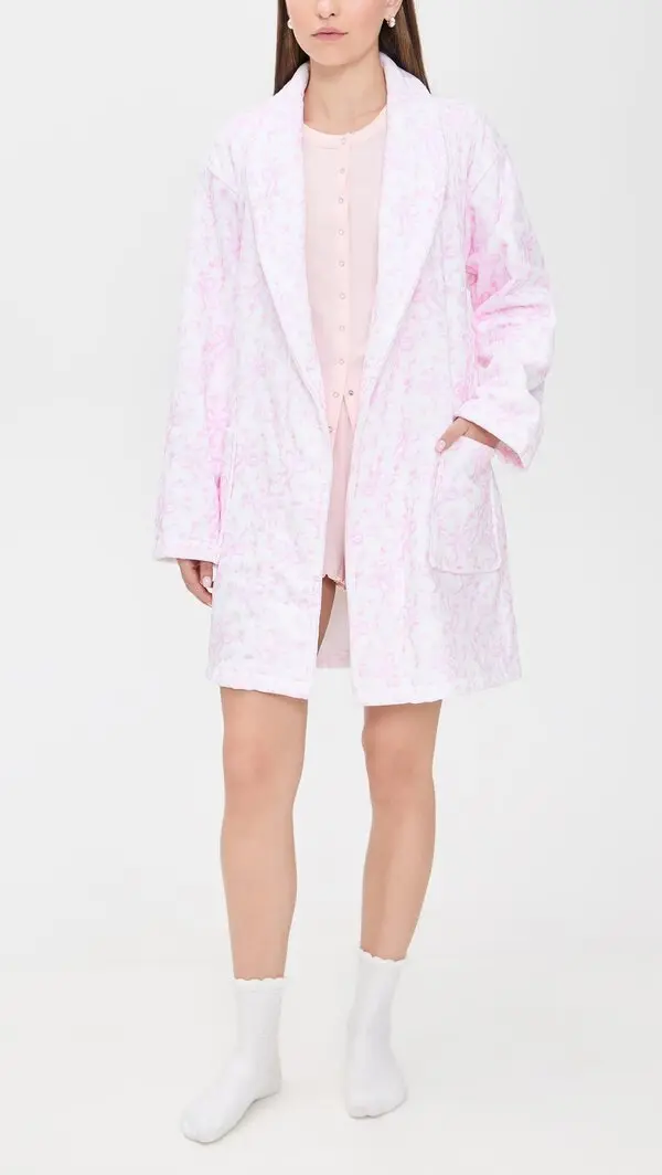 LoveShackFancy Indie Bathrobe - Chantilly