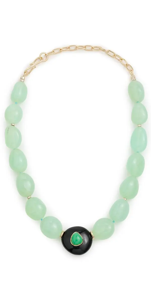 LIZZIE FORTUNATO Andalusia Collar Necklace - Blue