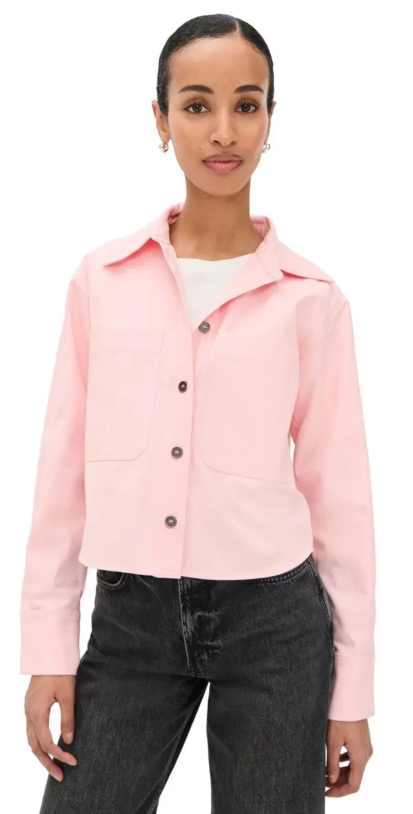 LE BOP Callie Twill Jacket - Pink