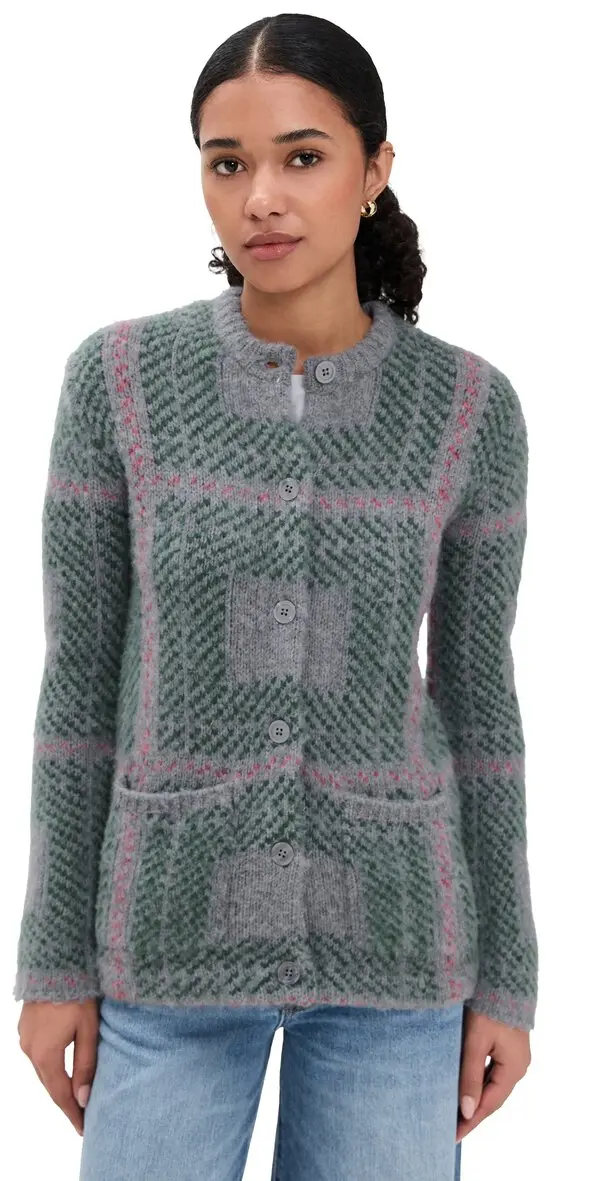 Kule The Egon Plaid Sweater