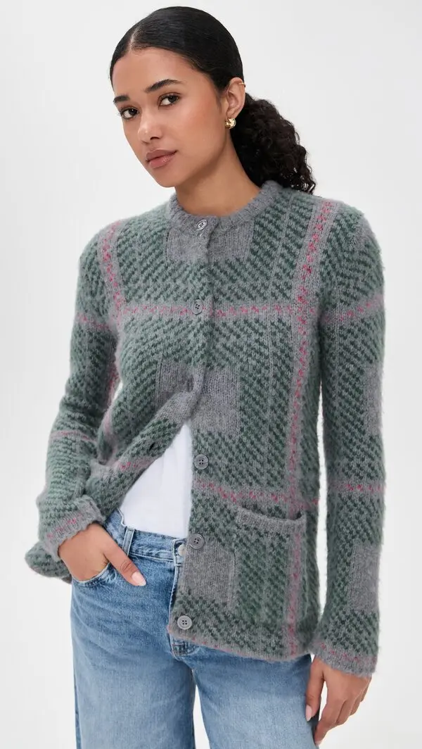 Kule The Egon Plaid Sweater
