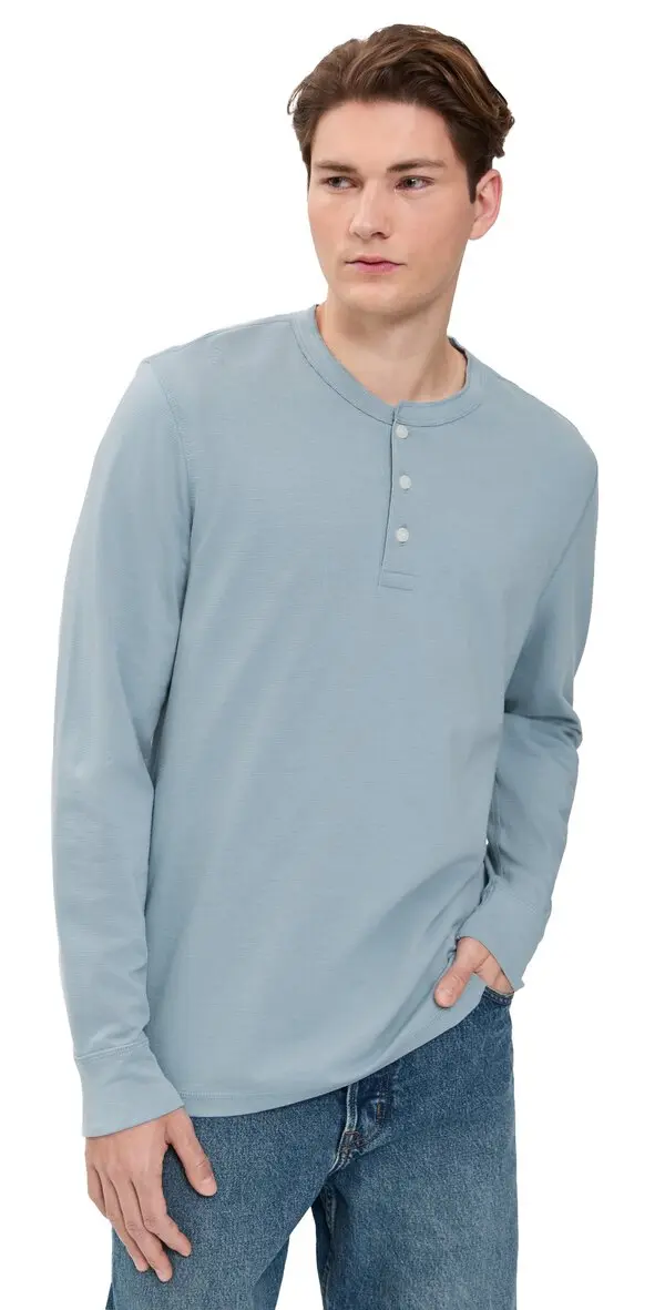 Faherty Brand Waffle Henley