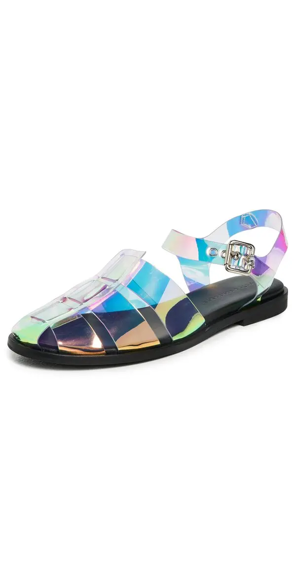 Freda Salvador Sera Sandals - Iridescent Pvc