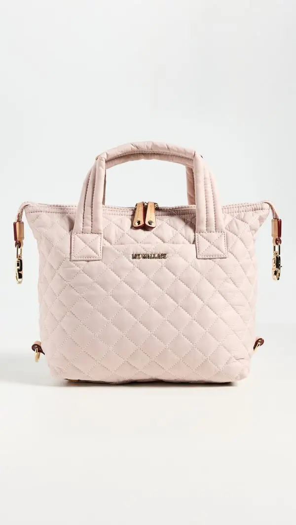 Mz Wallace Small Sutton Deluxe Tote - City Pink