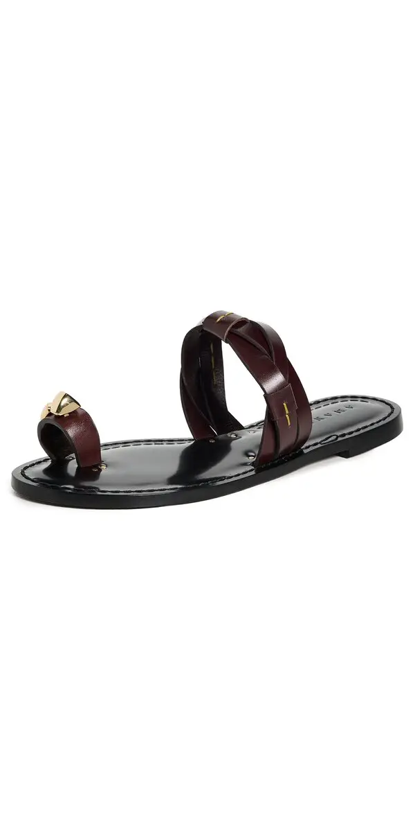 AMANU The Lagos Sandals - Chocolate 200