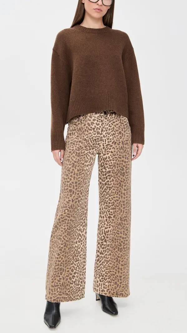 Xirena Nixon Leopard Print Pants