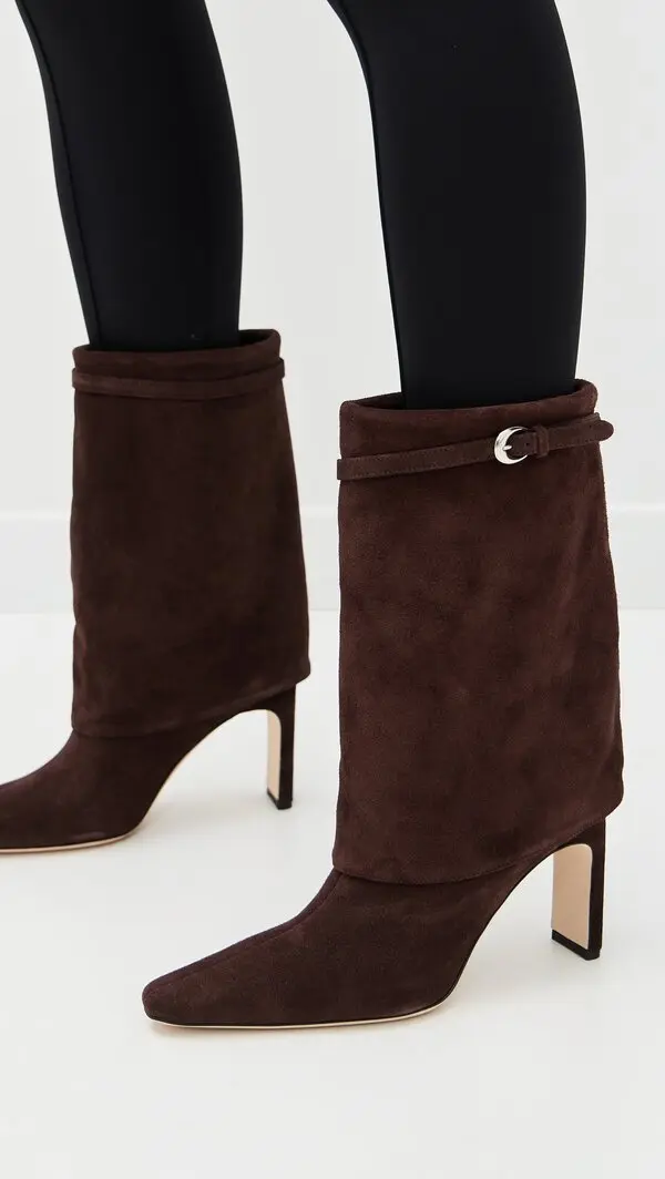 Staud Wally Foldover Mid-calf Boots