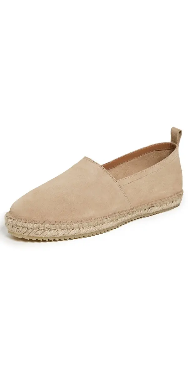 Frescobol Carioca Helio Suede Espadrilles - Sand