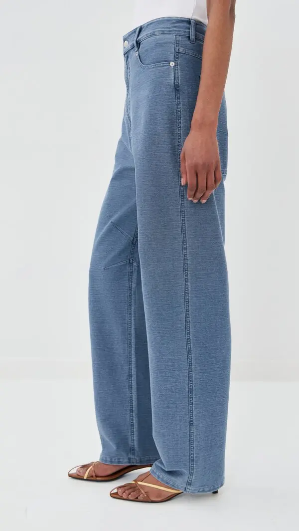 Tibi Denim Interlock Mica Jeans