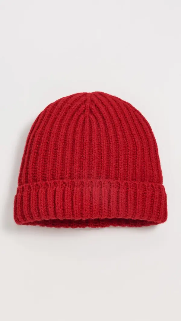 IVY ELLIS Cousteau Beanie - Red