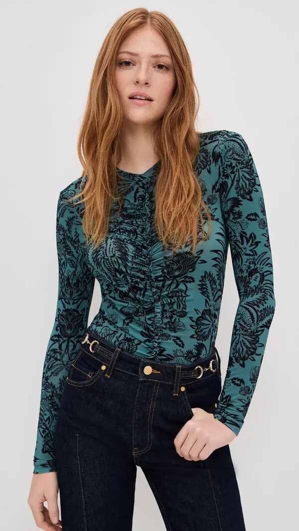 Ulla Johnson Asha Floral-print Top
