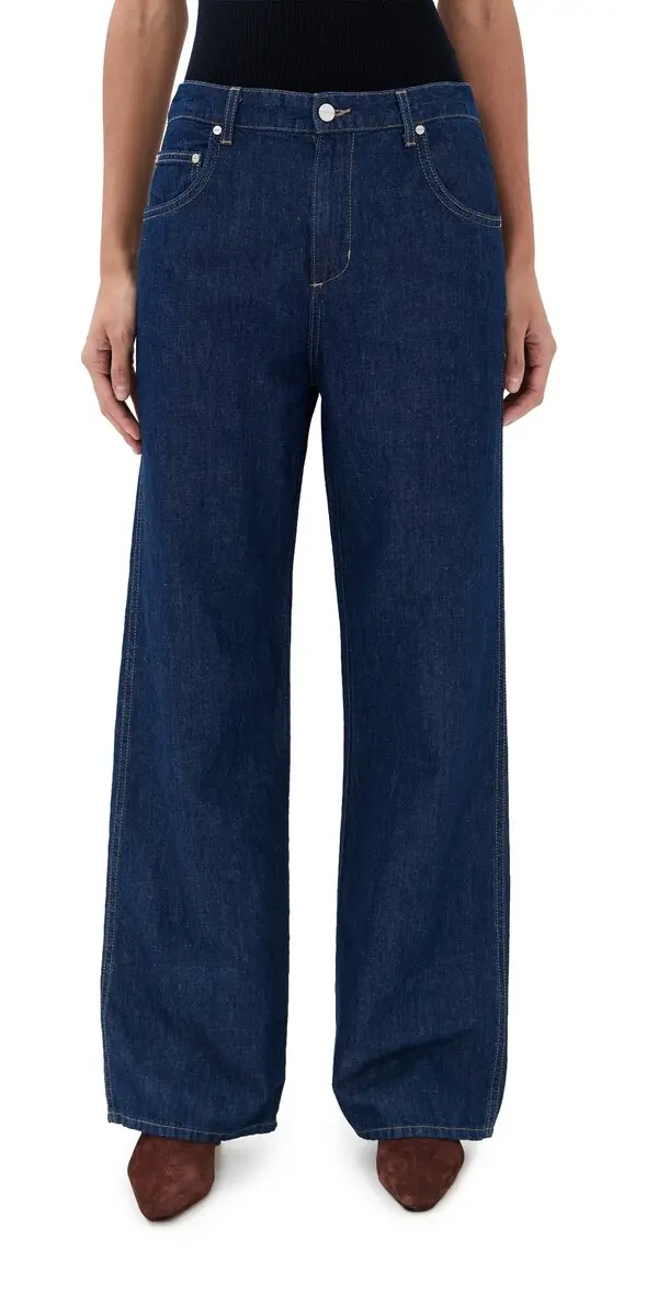 TWP Wide-leg Denim Jeans