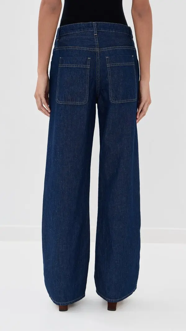TWP Wide-leg Denim Jeans