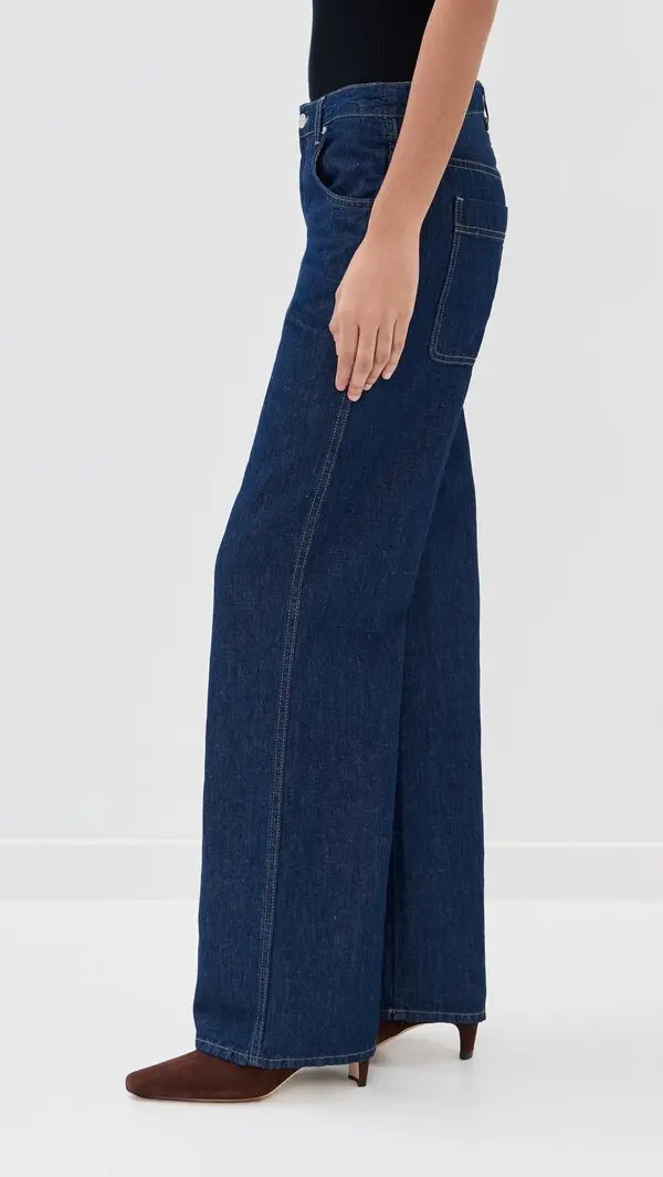 TWP Wide-leg Denim Jeans