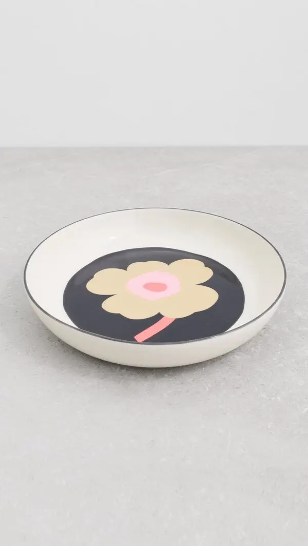Marimekko Oiva Unikko Deep Plate