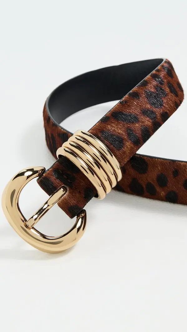 Madewell Inez Leopard Print Belt