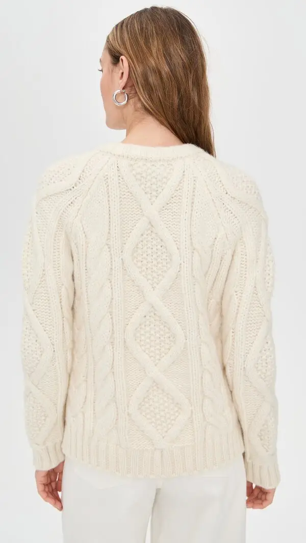 Lingua Franca Bjorn Alpaca Equestrian Crewneck