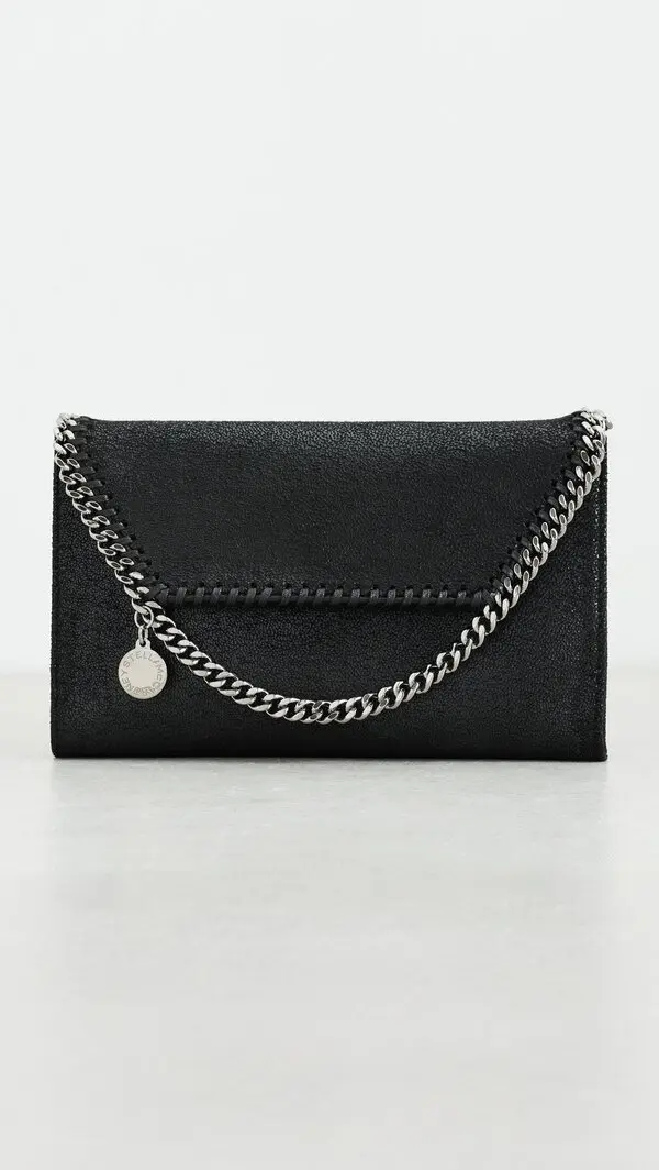 Stella McCartney Falabella Wallet Crossbody Bag - Black
