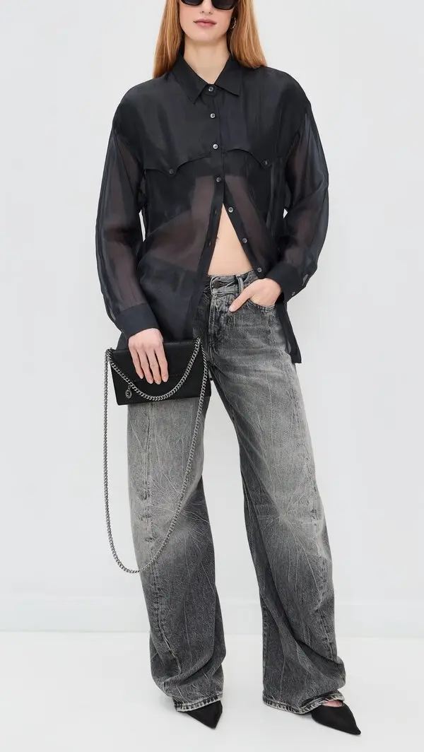Stella McCartney Falabella Wallet Crossbody Bag - Black