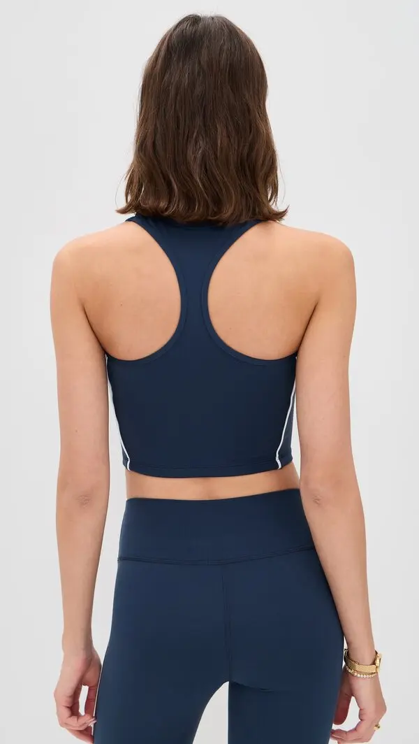 SPORTY & RICH Sr Runner Sports Tank Top - Light Navy