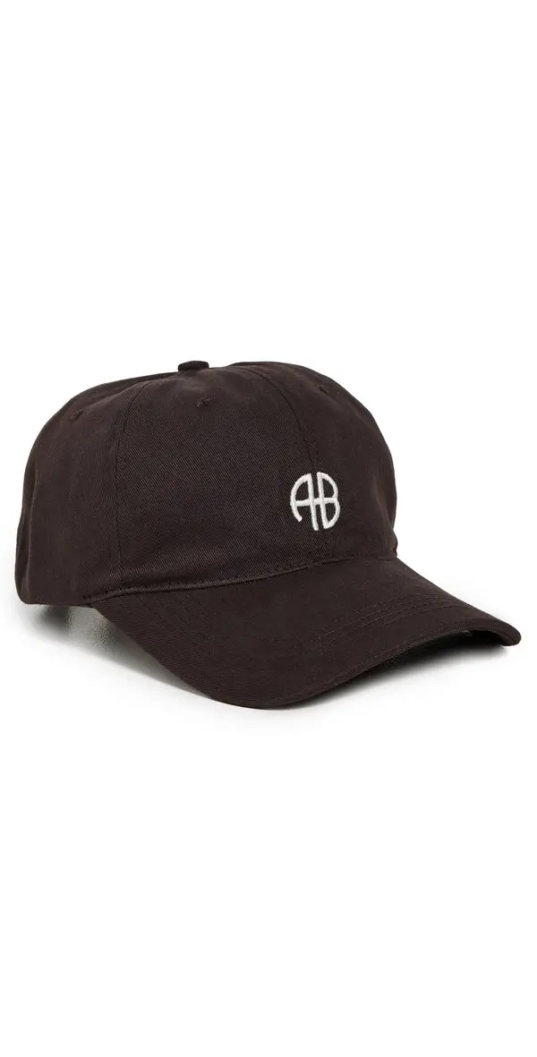 ANINE BING Jeremy Baseball Cap - Deep Brown
