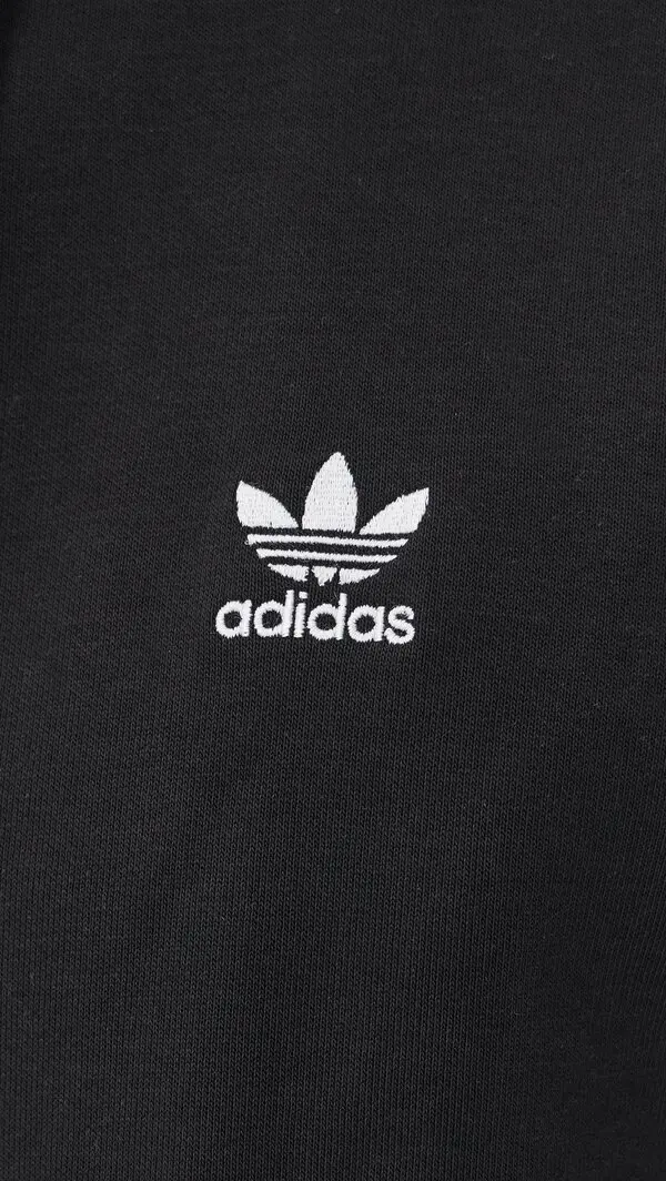 Adidas Trefoil Essentials Hoodie - Black