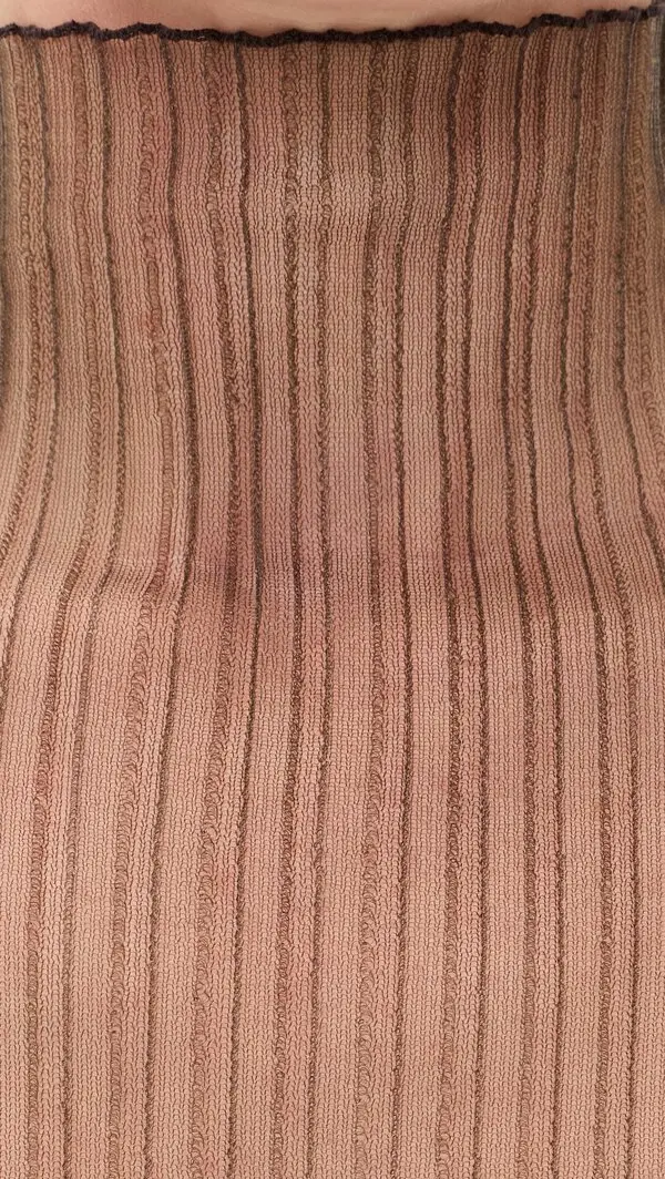 AISLING CAMPS Sleeveless Modern Mist Turtleneck Top