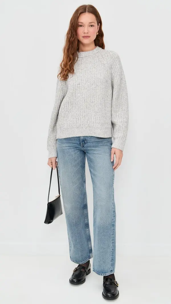 Madewell Ribbed Cotton-blend Sweater