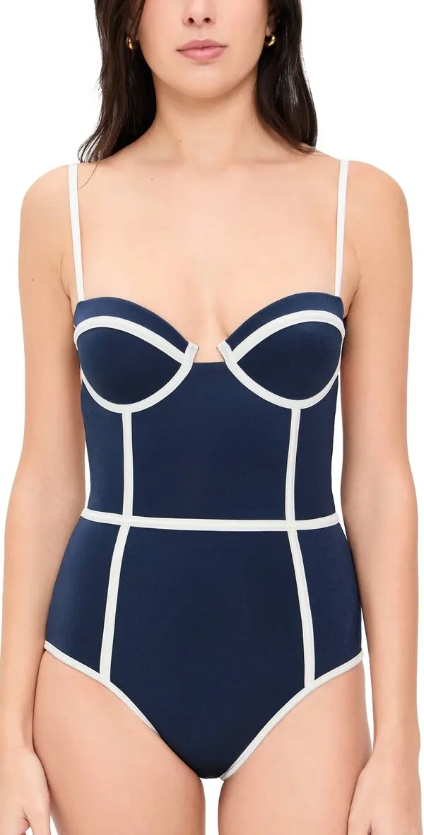 ANCORA Aura One-piece Swimsuit - Navy