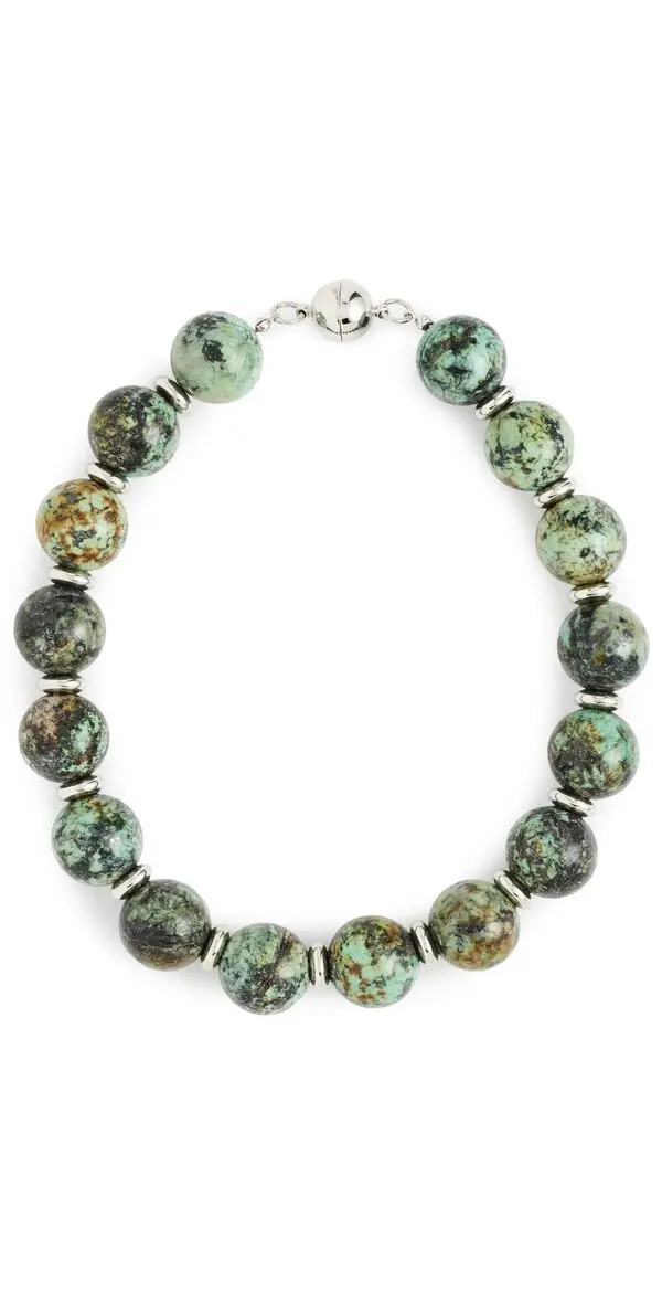LELET NY Reese Stone Beaded Necklace - Turquoise