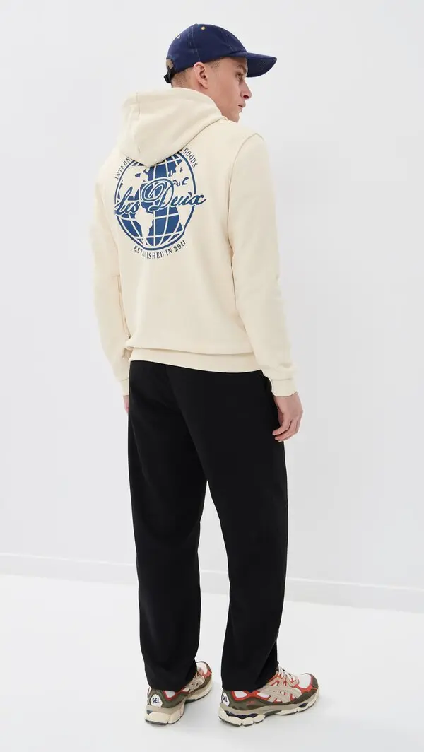 LES DEUX Ben Globe Hoodie