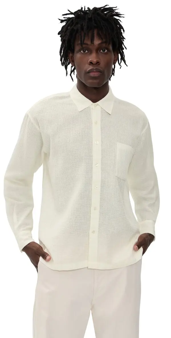 BATHER Waffle Leisure Shirt
