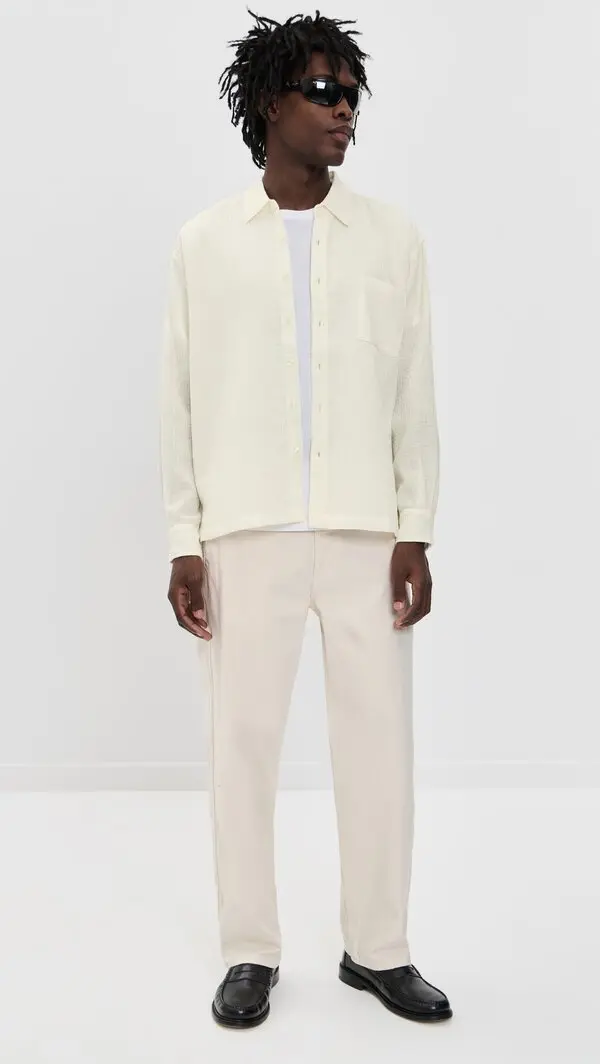 BATHER Waffle Leisure Shirt